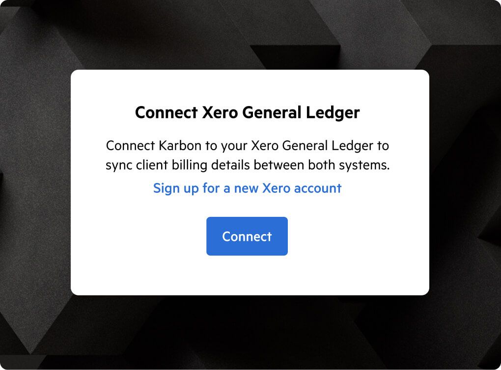 Two essential systems, integrated. | Karbon