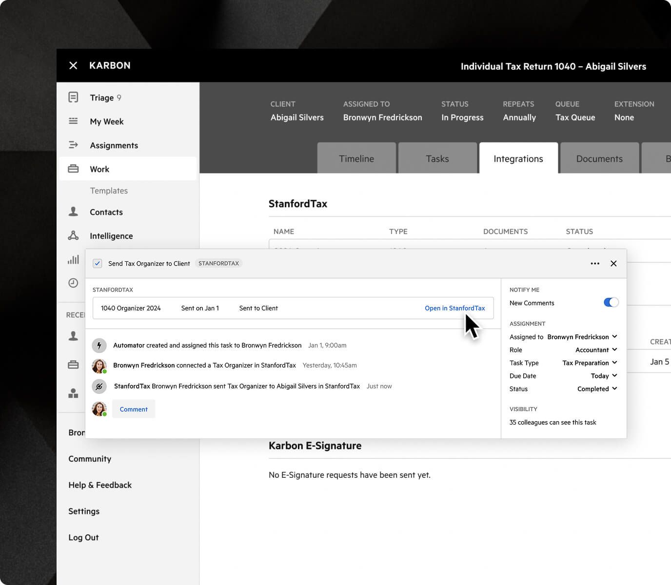 Practice Management for Tax Firms | Karbon